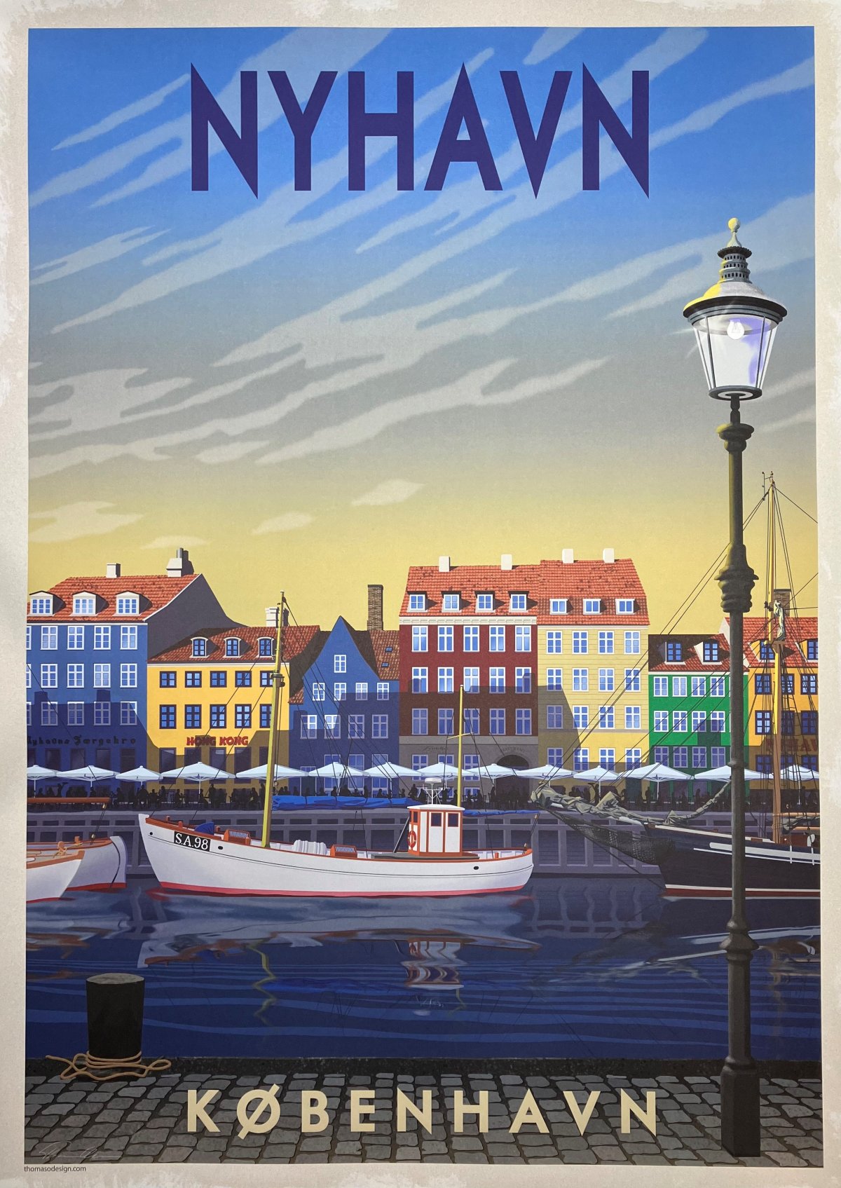 Plakat - Nyhavn - Plakater - bySKAGEN